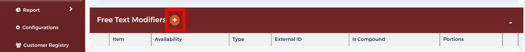 Enable free-text modifier – Moduurn Support